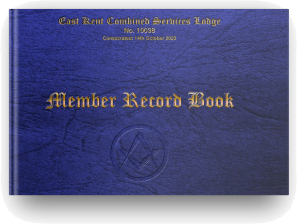 Masonic Members Record Book - Craft – Raven Masonic
