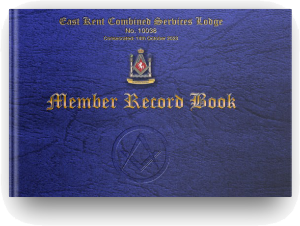 Masonic Members Record Book - Craft – Raven Masonic