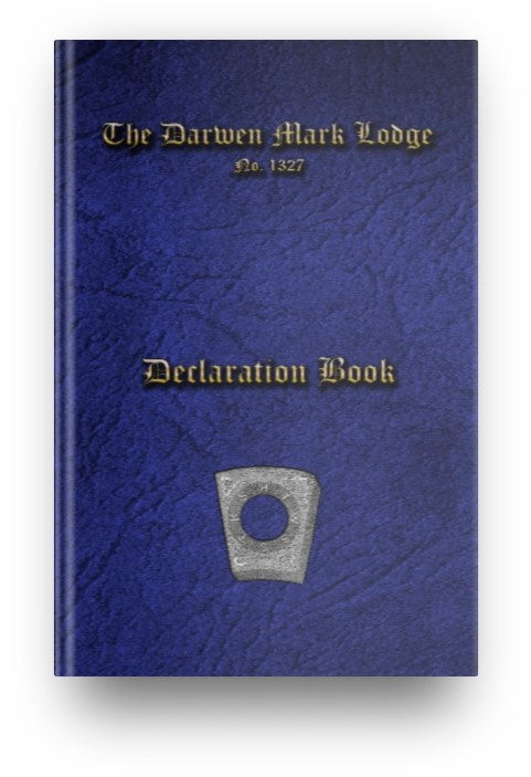 Mark Masonic Declaration Book (A5) – Raven Masonic